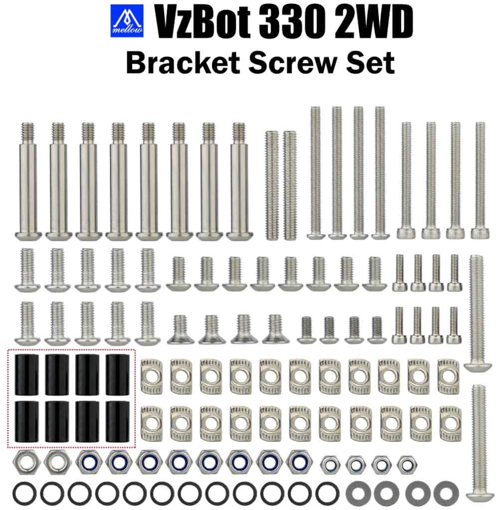 VzBoT Aluminum X/Y Gantry joints - Provok3d